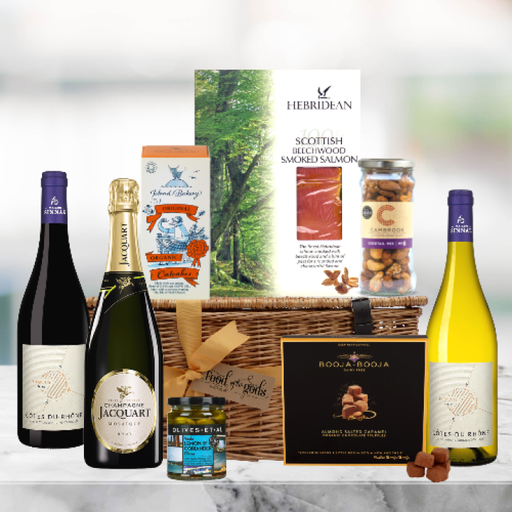 Celebration Champagne Hamper - Food of the Gods