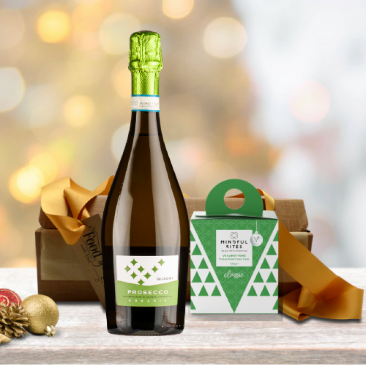 Vegan Organic Prosecco and Panettone Gift - Food of the Gods